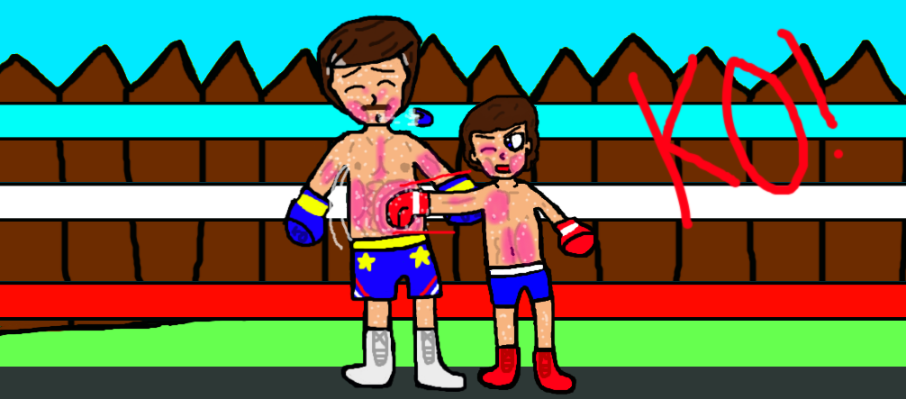 Dad vs Son by Unknown11112222 on DeviantArt