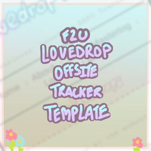 [lovedrops] neocities offsite tracker template by Himawariness on ...