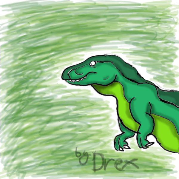 T-rex by SpinozillaRex on DeviantArt