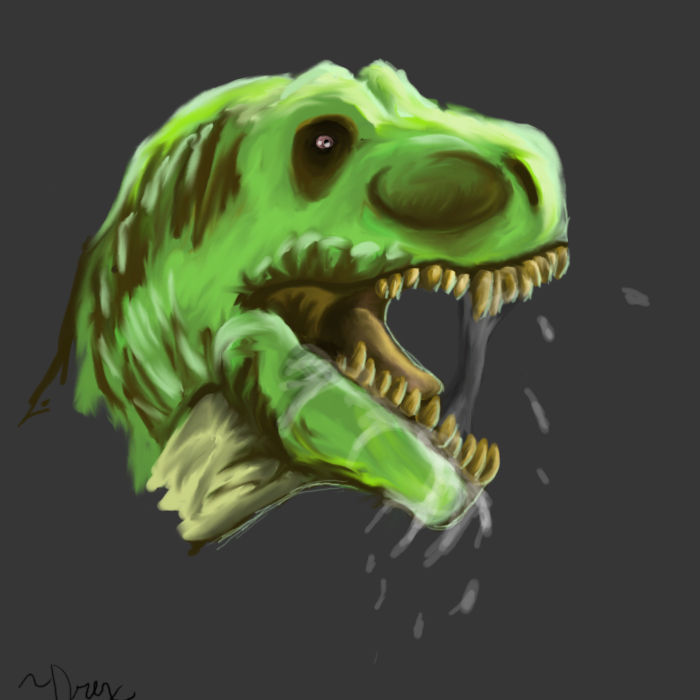 T-rex by SpinozillaRex on DeviantArt