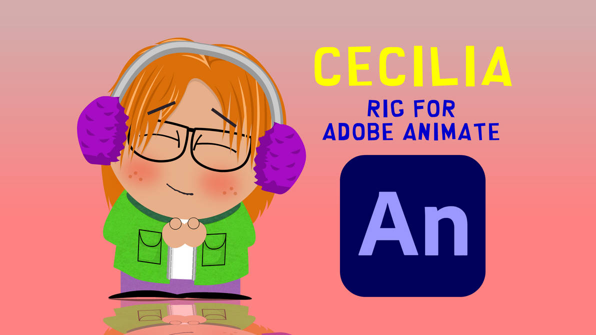 Cecilia Rig for Adobe Animate by PentagonAnimates on DeviantArt