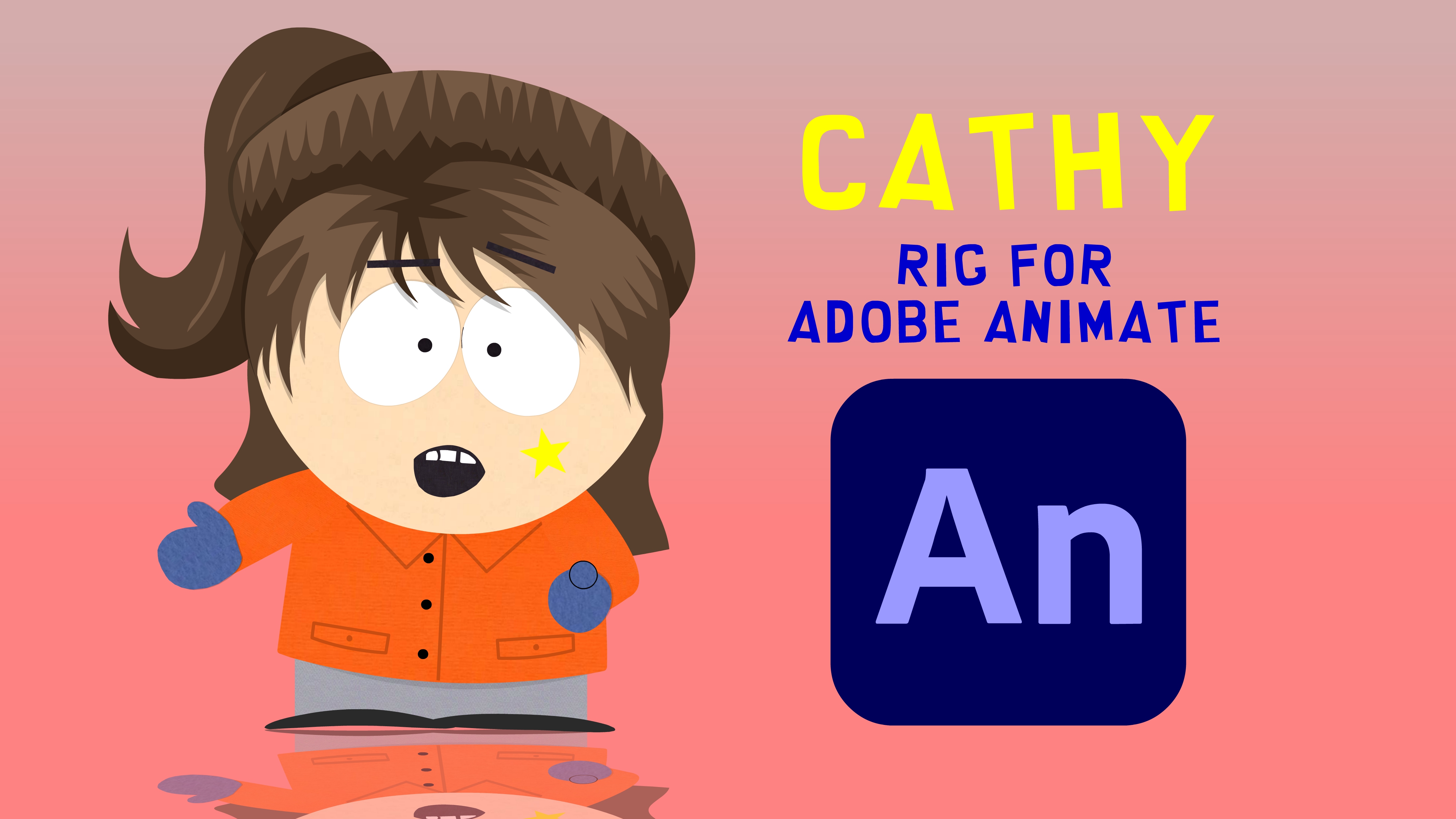 Cathy Rig for Adobe Animate by spanimates on DeviantArt