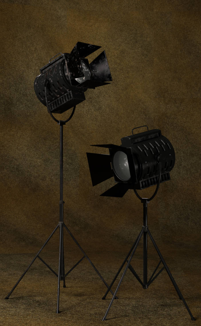 Freebie: Daz 3D Studio Iray Spotlight Prop by DrBoots on DeviantArt
