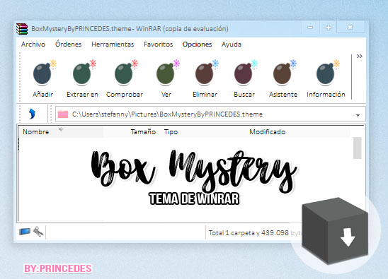 BoxMystery tema de Winrar by TutorialePRINCEDES on DeviantArt