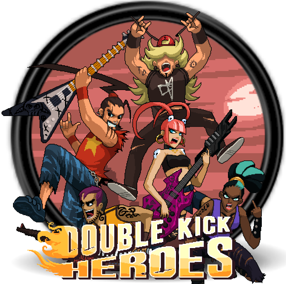 Double Kick Heroes Icon by EzeVig on DeviantArt