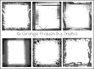 Grunge frames by mystique87 on DeviantArt