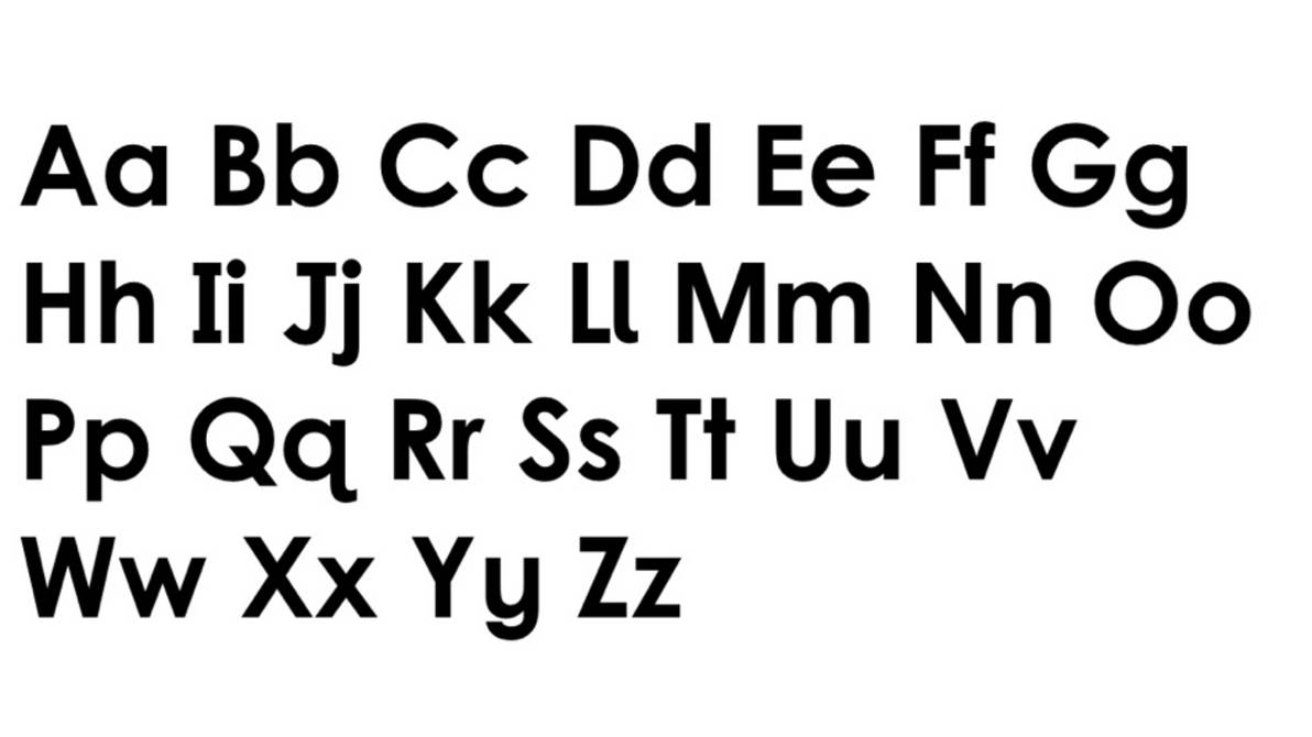 Century Gothic Modified Bold Font by normapbl on DeviantArt