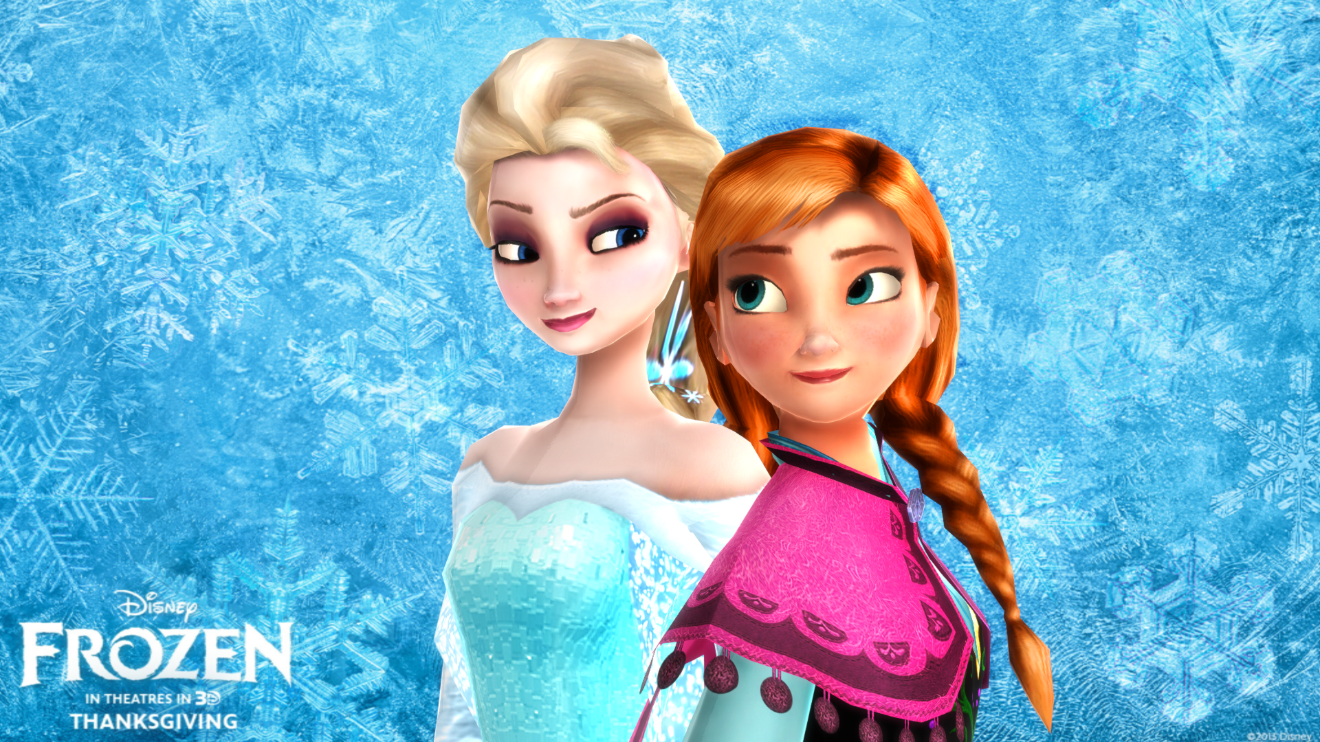 MMD Elsa and Anna pose remake! by SnowyCxmet on DeviantArt
