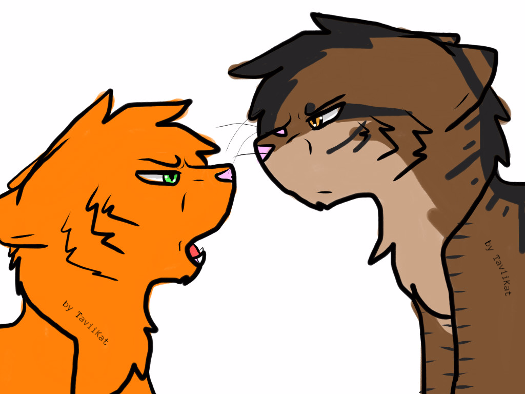 Firestar VS Tigerstar {Discord - TLT} by TaviiKat on DeviantArt