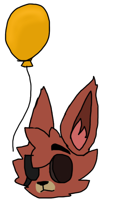 Foxy's Balloon by KitKatCartoonist on DeviantArt