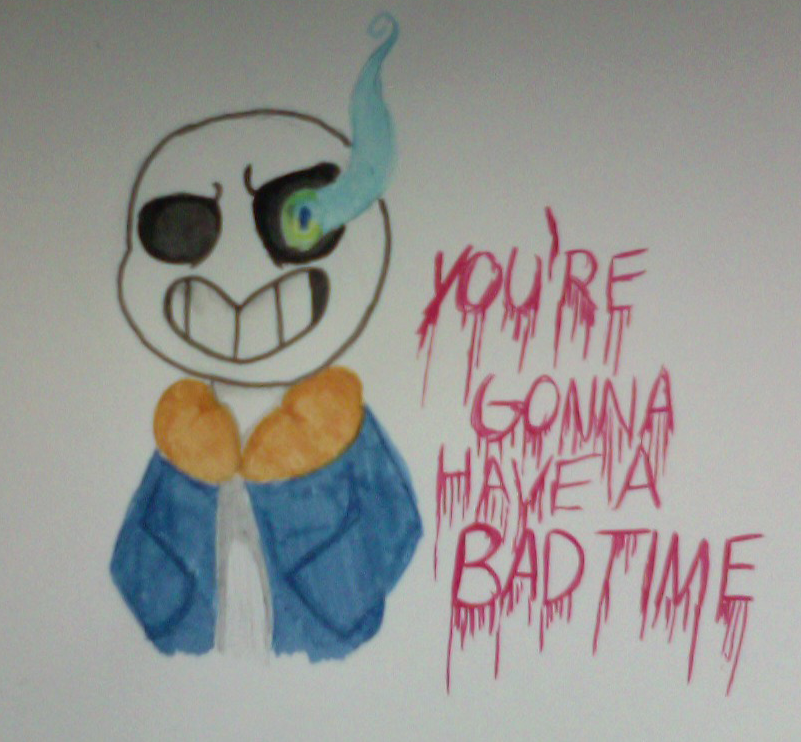 You're gonna have a BAD TIME by KitKatCartoonist on DeviantArt