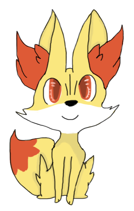 Pokemon- Fennekin by KitKatCartoonist on DeviantArt
