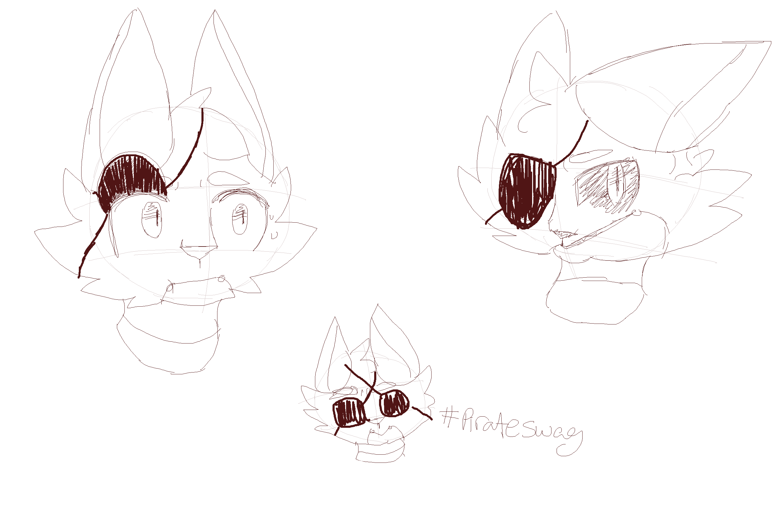 FNaF- Foxy Sketch by KitKatCartoonist on DeviantArt