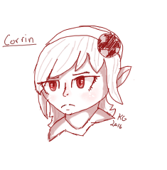 FE:Fates Corrin Sketch by KitKatCartoonist on DeviantArt