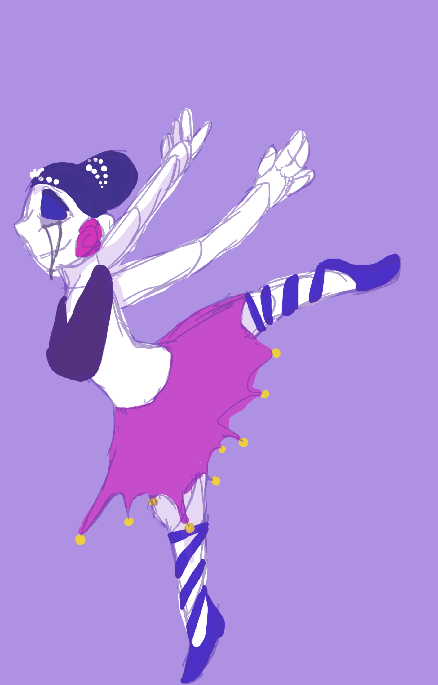 Ballora Doodle by KitKatCartoonist on DeviantArt