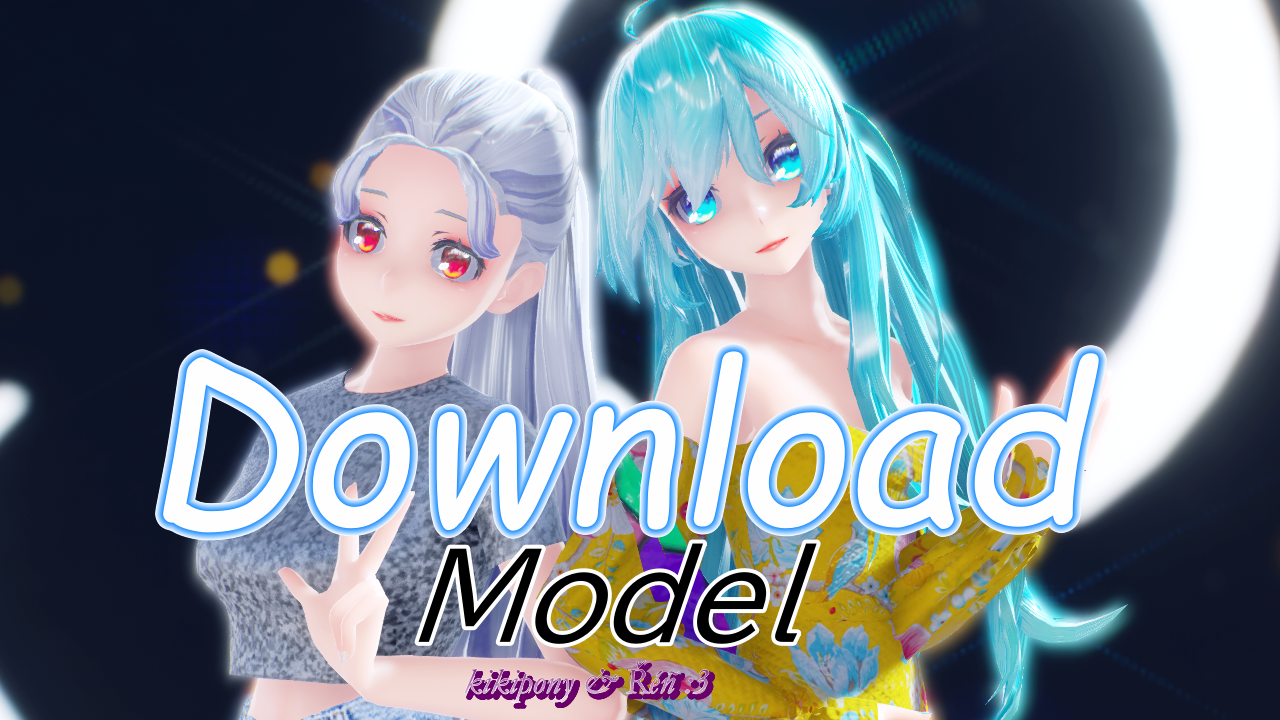 MMD Model DL |Odd Eye by kikipony by kikipony222 on DeviantArt
