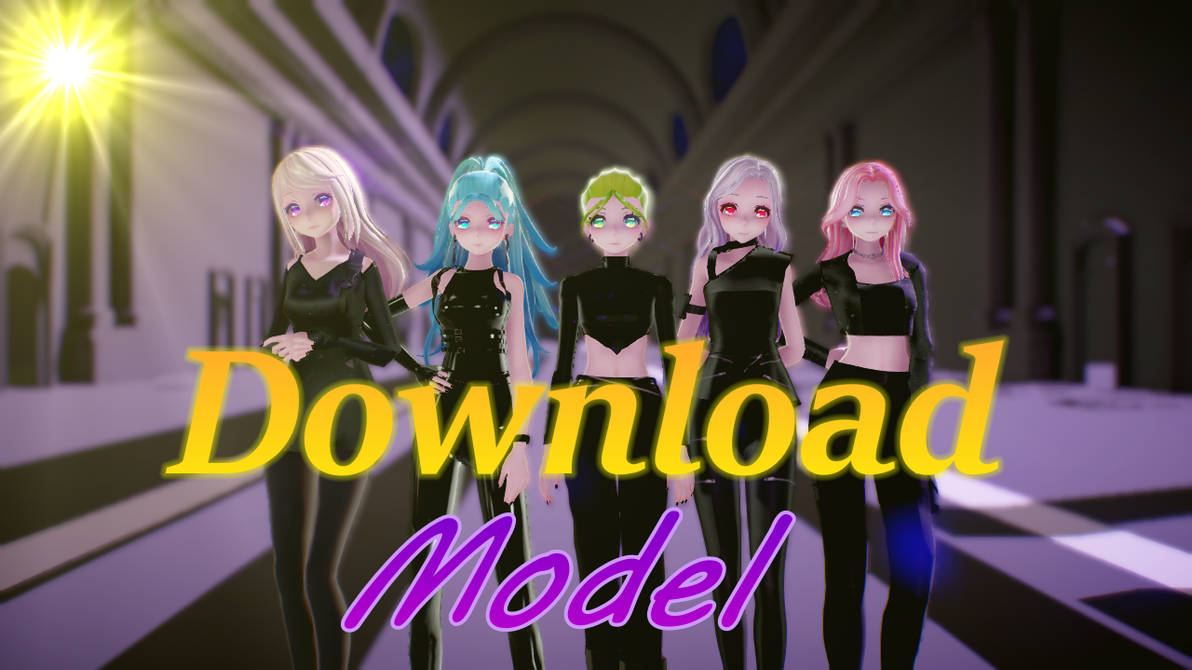 MMD Model DL |MafiaGUMMIKUby kikipony by kikipony222 on DeviantArt