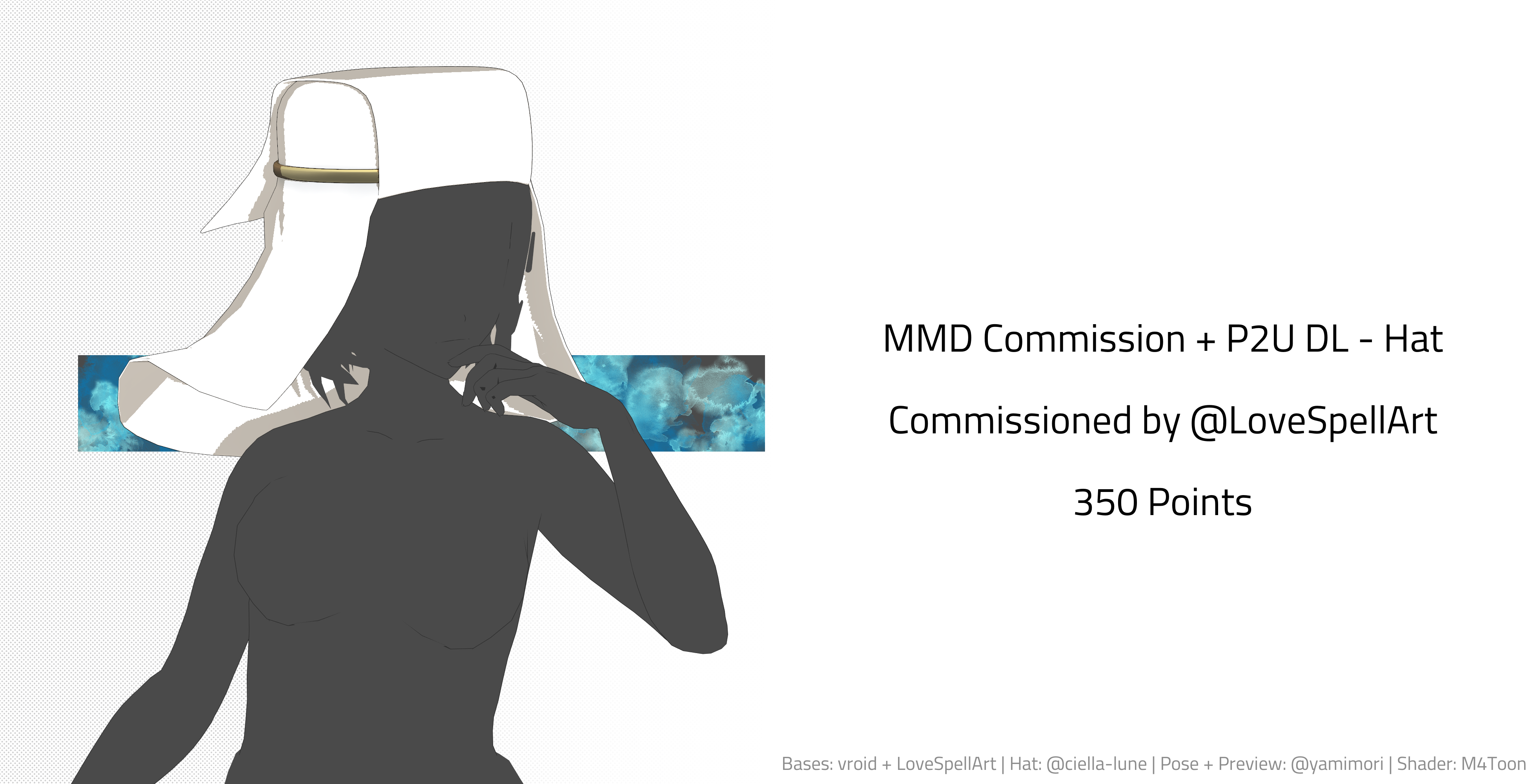 mmd commission - arrow hat + p2u dl by ciella-lune on DeviantArt