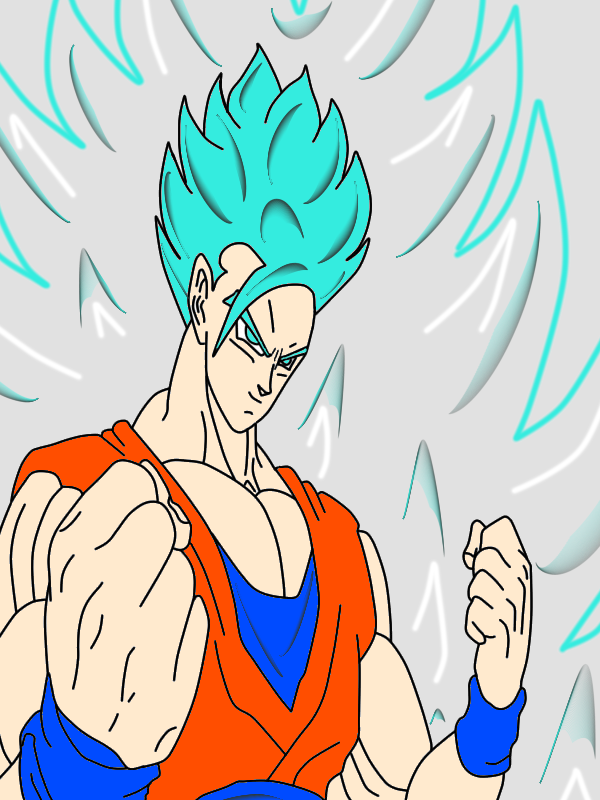 Gohan SSJ Dios Azul by DARK-ZERO-0000 on DeviantArt