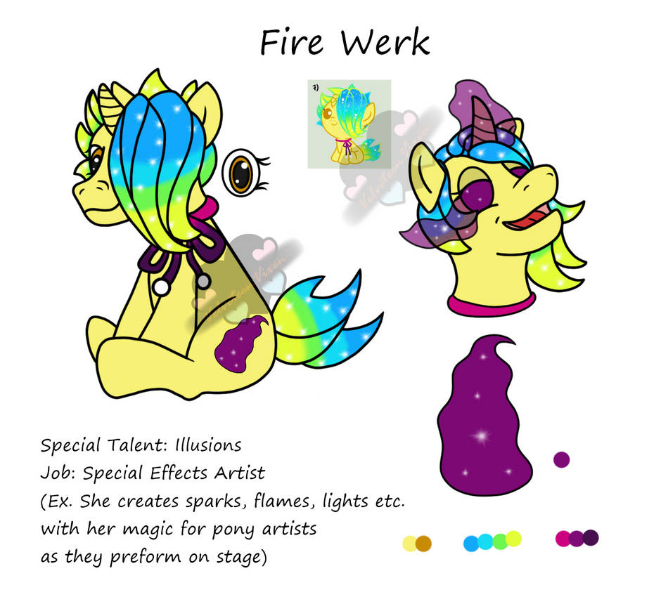 Fire Werk Ref by AshCatArts on DeviantArt