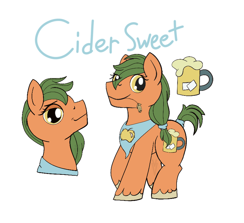 MLP Next Gen (Cider Sweet) by AshCatArts on DeviantArt