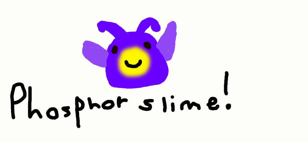 Phospor Slime! Slime rancher by EmeryMakes on DeviantArt