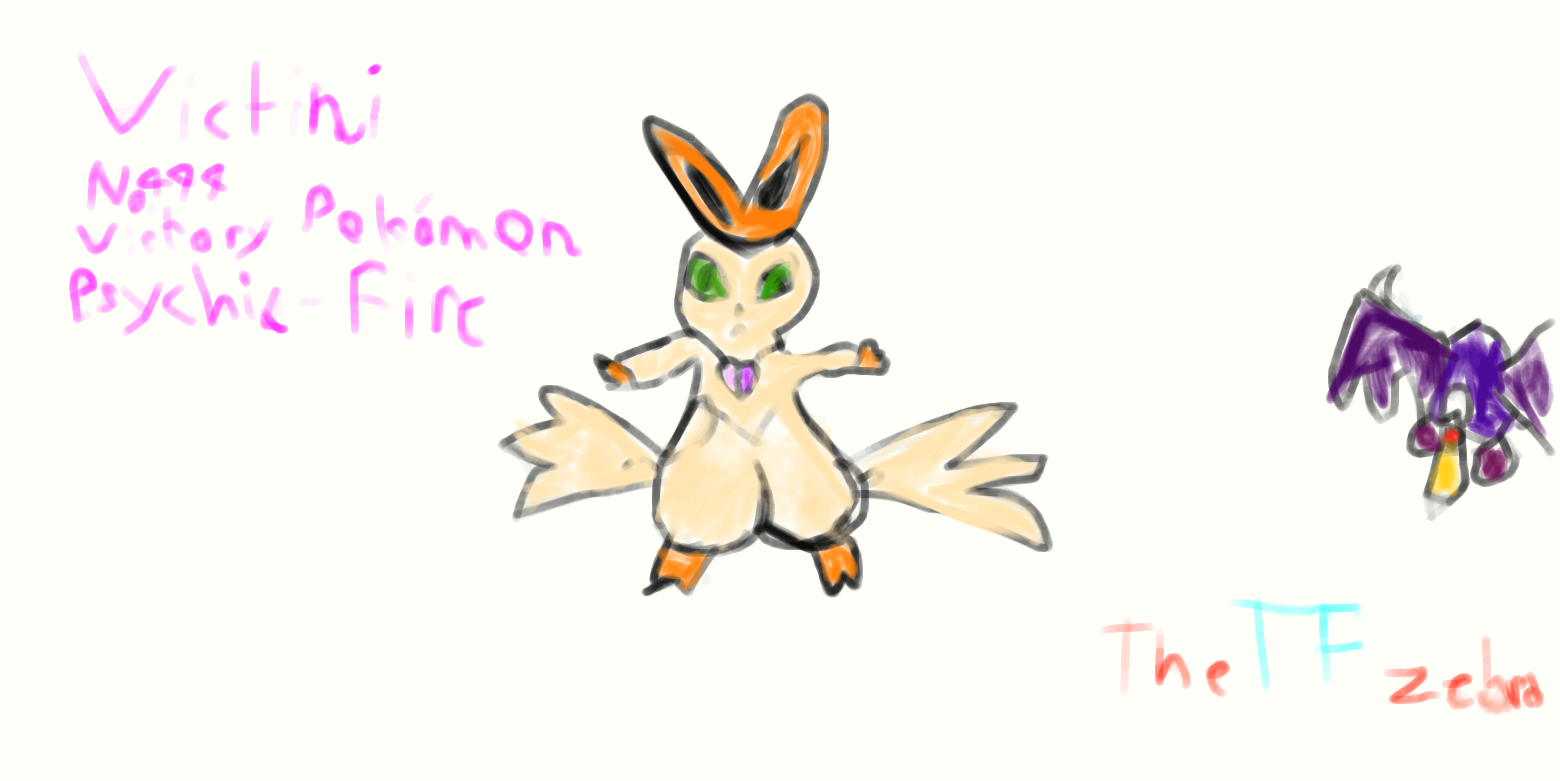 Realistic Victini by TheTFzebra on DeviantArt