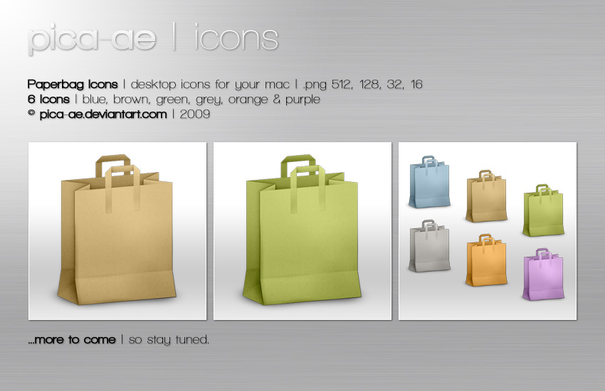 Paperbag Icons by pica-ae on DeviantArt
