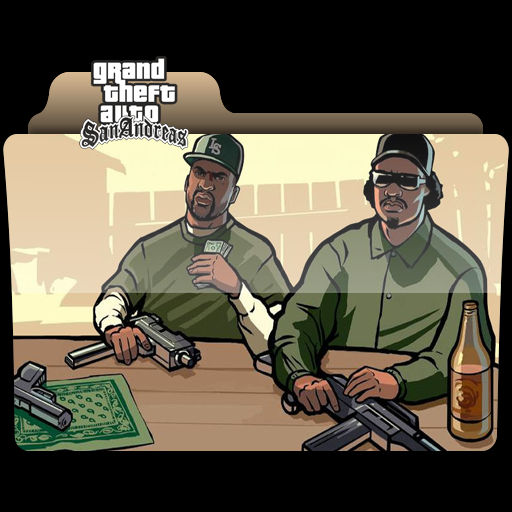 GTA San Andreas (GTA SA) Folder Icon by Saidhury on DeviantArt
