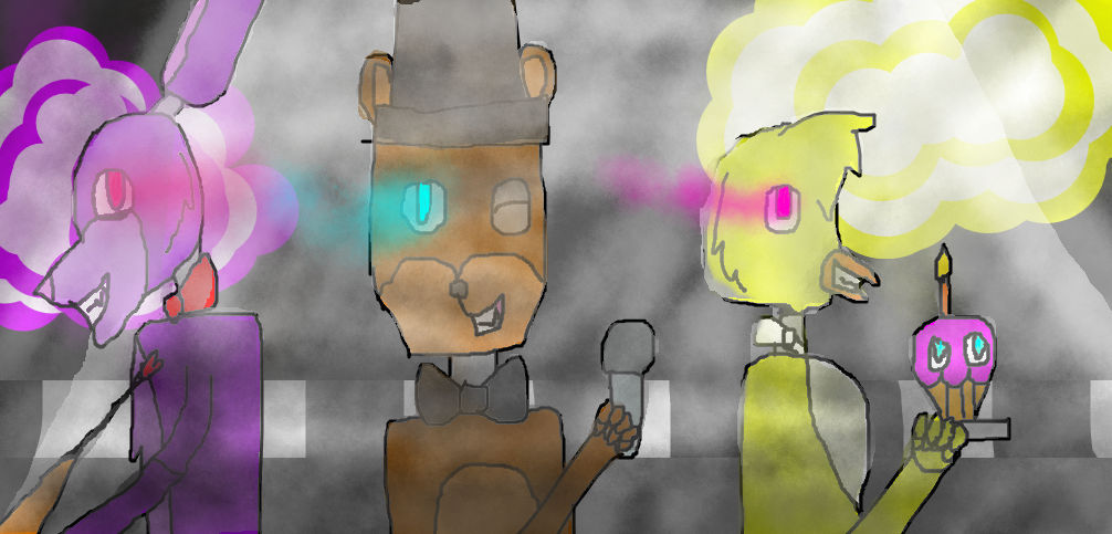 Freddy and the Band - FNaF Fan Image by DubstepGuineaPigs on DeviantArt