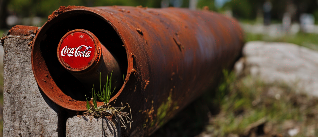 Coke Bottle In a Nasty Pipe Down In New Orleans by ResidualIncome on ...