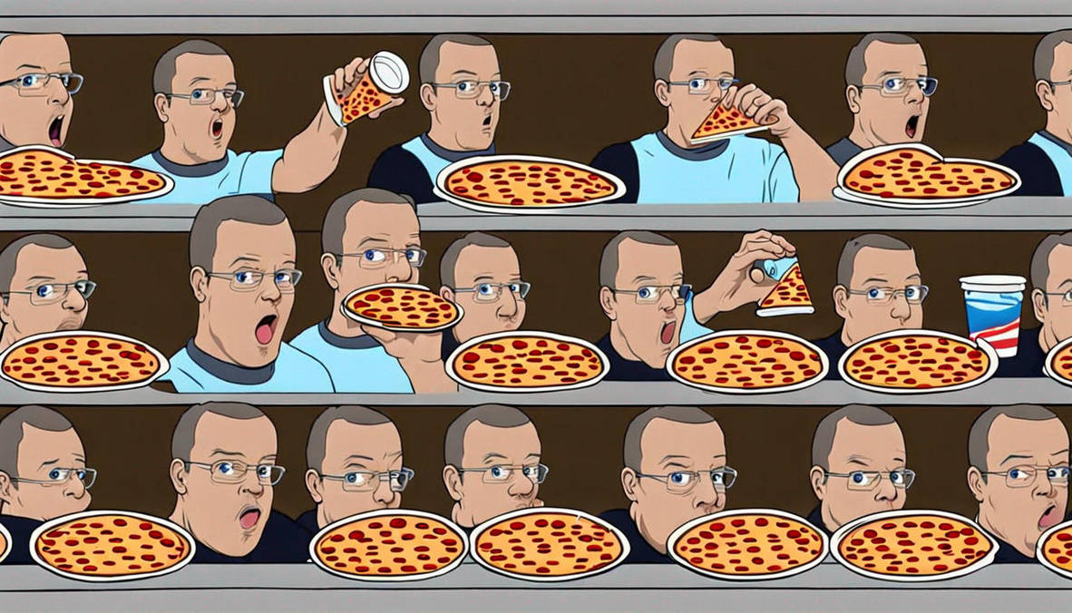 THIS PIZZA IS TASTES LIKE SCI-FI CRAPOLA! by ResidualIncome on DeviantArt