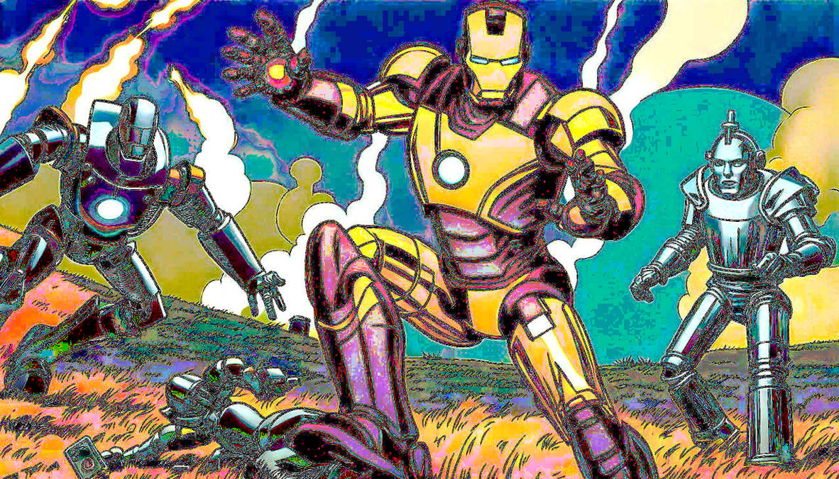 IRON MAN DEFEATS THE TIN-MAN by ResidualIncome on DeviantArt