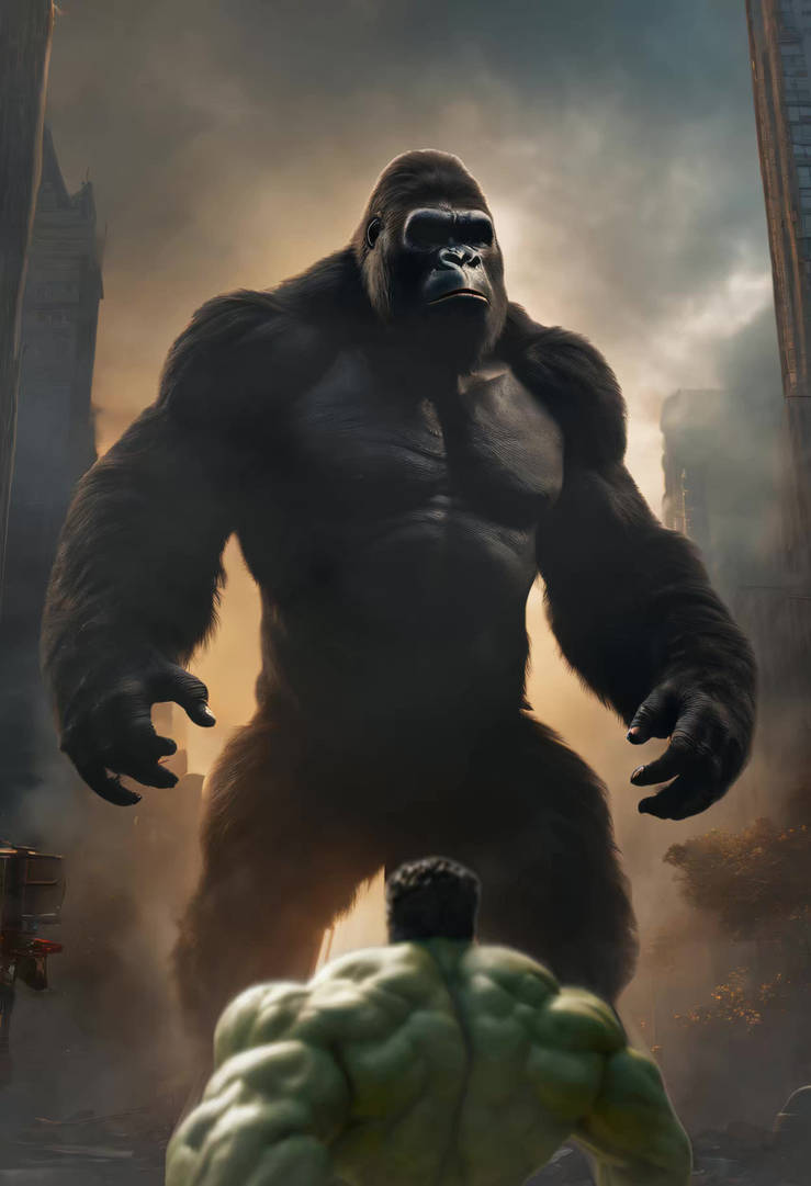 Kong vs Hulk... by NostalgicSUPERFAN on DeviantArt