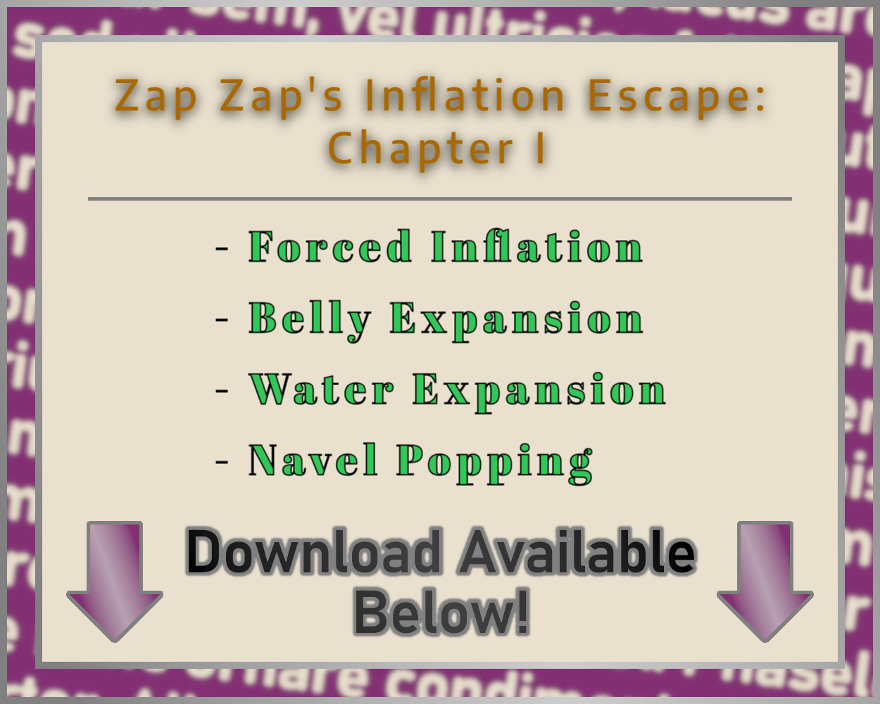 Zap Zap's Inflation Escape | Chapter I by KittyKinks2002 on DeviantArt