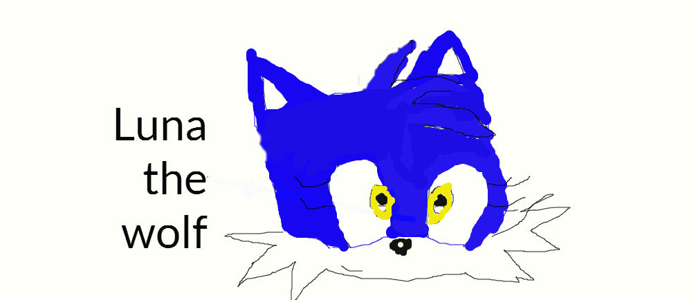Luna the wolf by Crystalthecat123 on DeviantArt