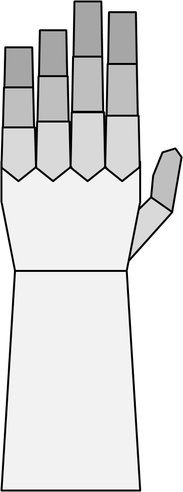 Standard Gauntlet (ZIP) by flatjusticereturn on DeviantArt