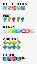 DDR Icons by Kefka-Neko on DeviantArt