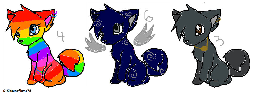 Kitten Adopts by swim2356 on DeviantArt