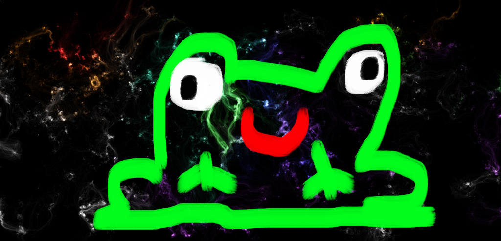 Universe frog! by PolkaDotPebbles on DeviantArt