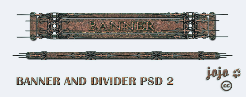 Banner and divider PSD 2 by jojo-ojoj on DeviantArt