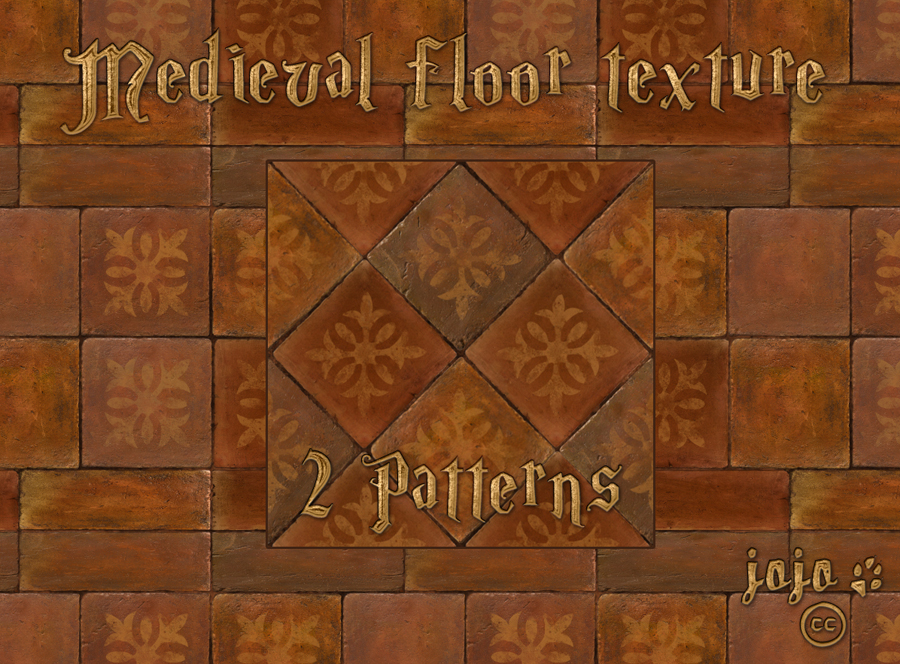 Medieval floor texture (patterns) by jojo-ojoj on DeviantArt