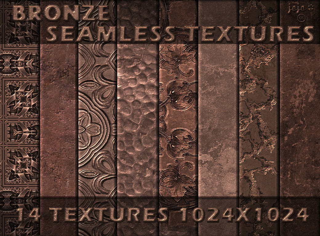 Bronze seamless textures by jojo-ojoj on DeviantArt