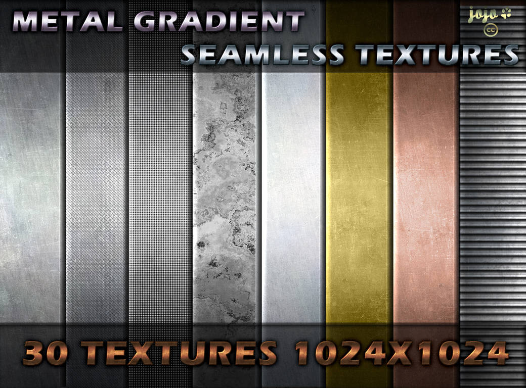 Metal gradient seamless textures by jojo-ojoj on DeviantArt