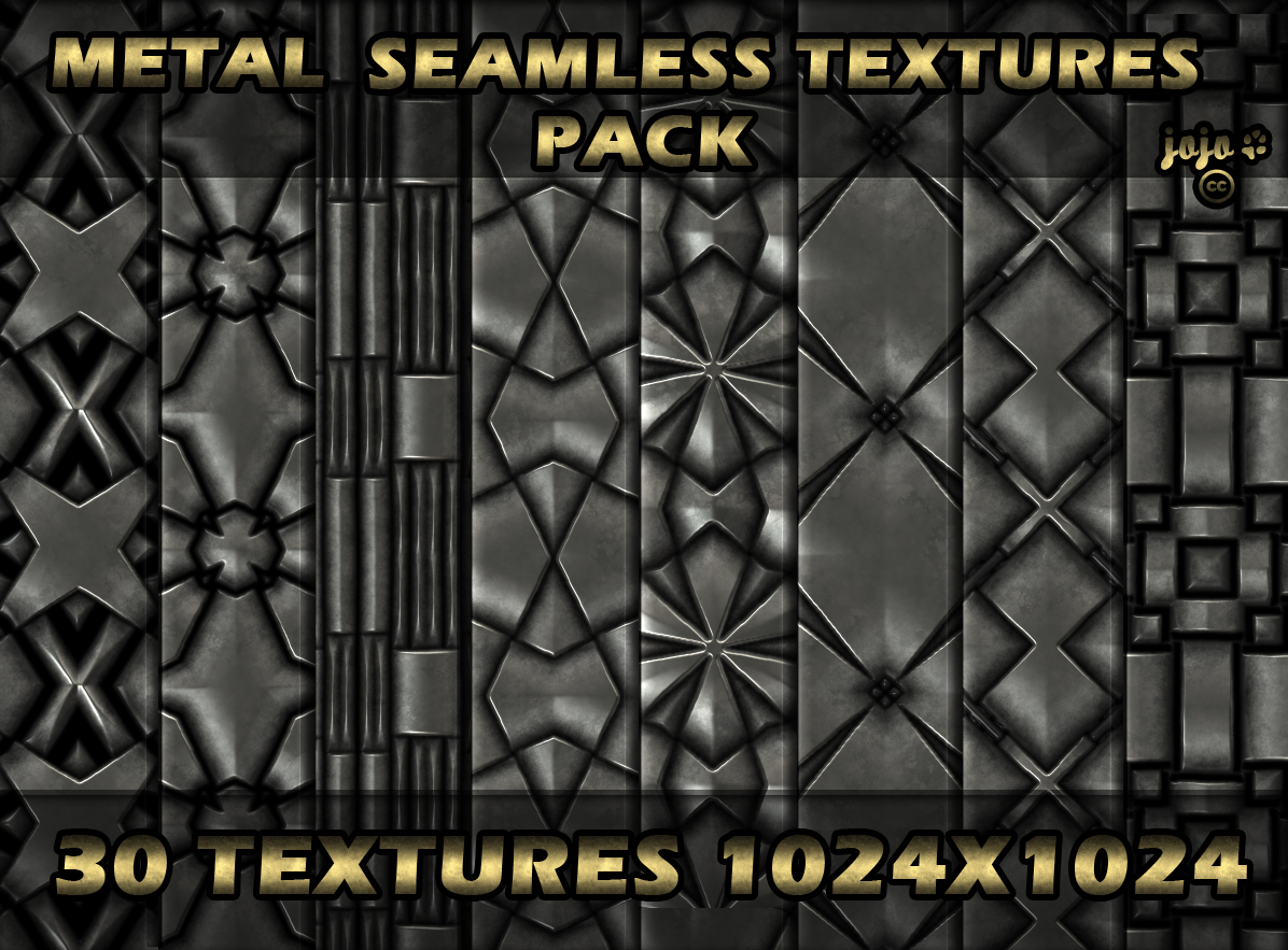 Metal seamless texture pack by jojo-ojoj on DeviantArt