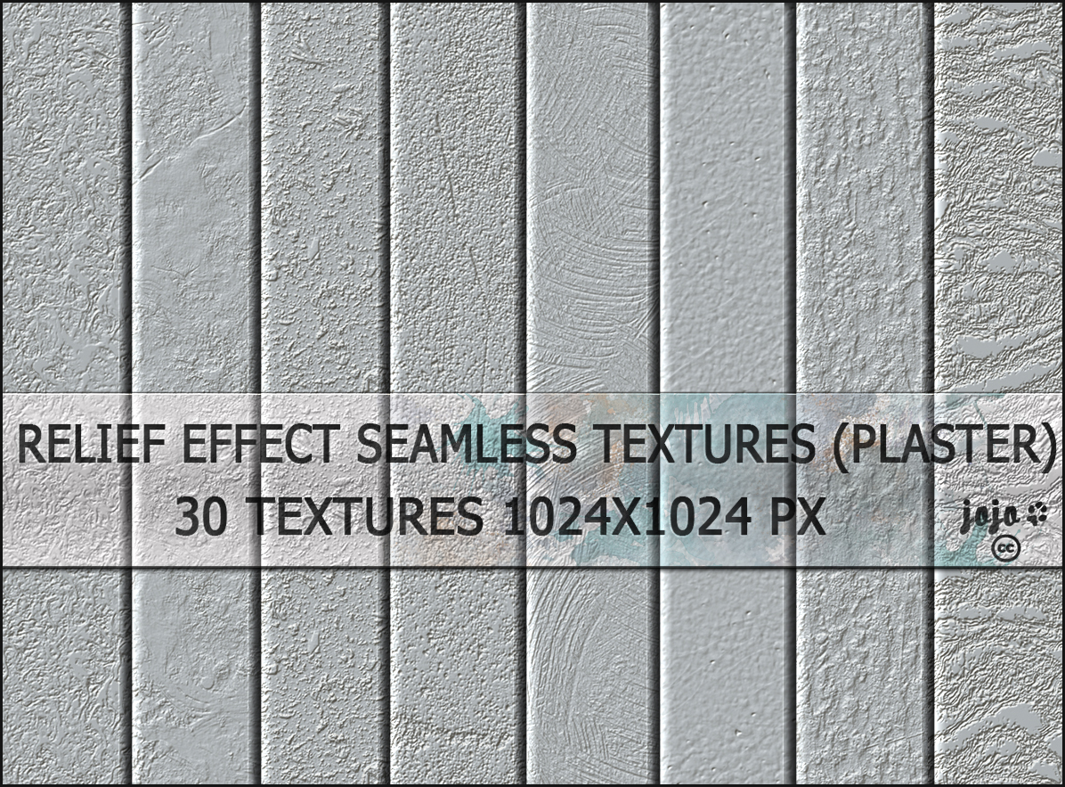 Relief effect seamless textures (plaster) by jojo-ojoj on DeviantArt