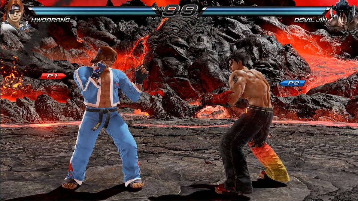 TEKKEN 7 Stage Mod - Brimstone n Fire - Red Black by GODLIKE99KINGZ on ...
