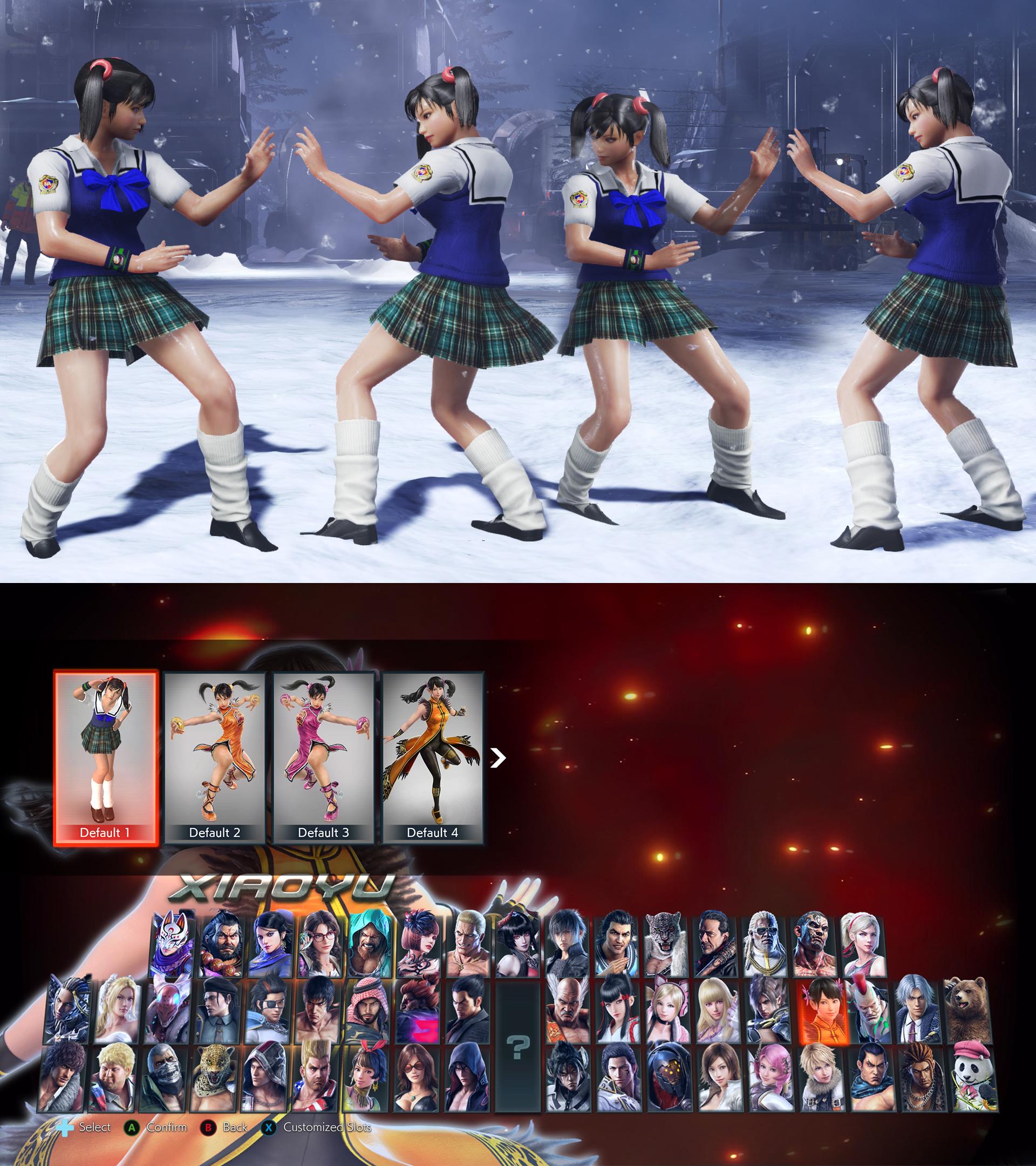 Tekken 7 School Xiaoyu TTT2 Rework by GODLIKE99KINGZ on DeviantArt