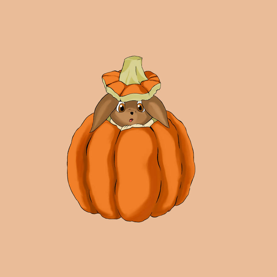 Eevee pumpkin by Kalean26 on DeviantArt