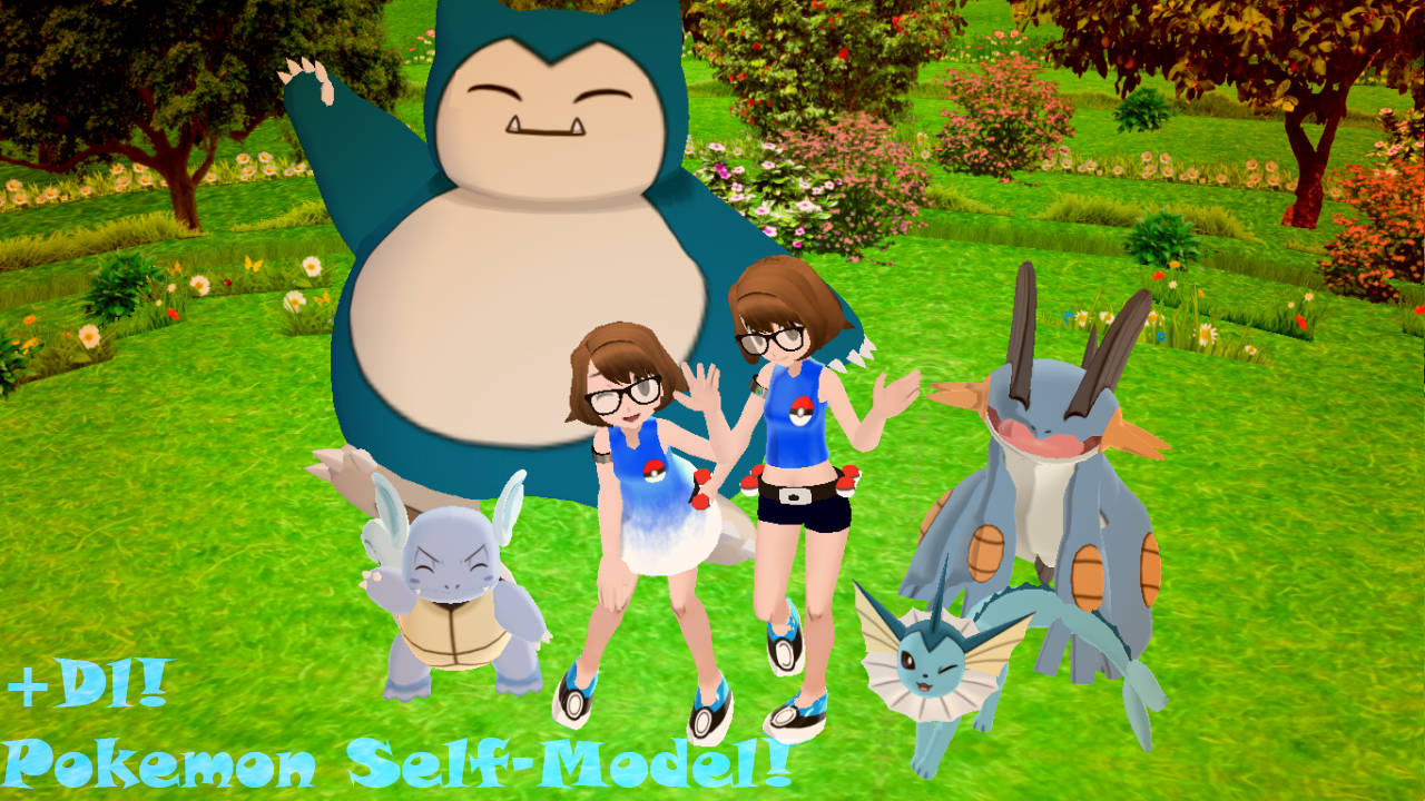 POKEMON Self-Model [+Dl!] by Cutie-P on DeviantArt